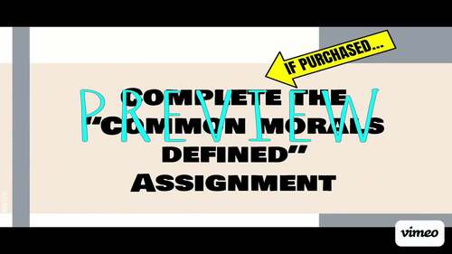 Kohlberg’s Theory of Moral Development – Complete Teaching Bundle