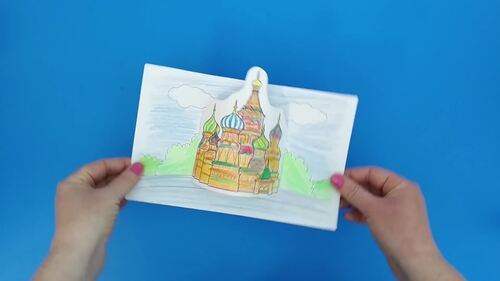 Saint Basil's Cathedral Craft by 10 Minutes of Quality Time | TPT