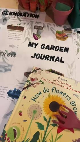 The Garden Journal by Supporting Autism Mama | TPT