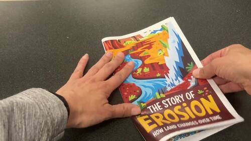 Erosion Earth Science Adaptive Writing Special Education and Intervention