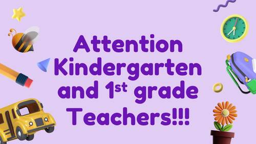 K-1 Sight Word Review for the Beginning of the Year | TPT