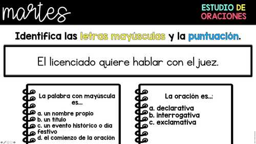 Spanish Daily Sentence Study - Digital - Yearlong by Biliteracy Now