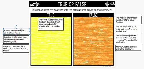 Solar System DIGITAL Interactive Notebook | Choice Board by Think Tank