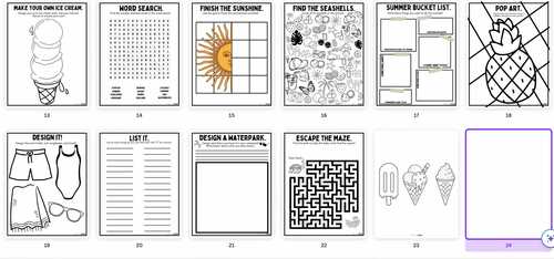 2024 No Prep Summer End of Year | Brain Break | Early Finish Morning ...