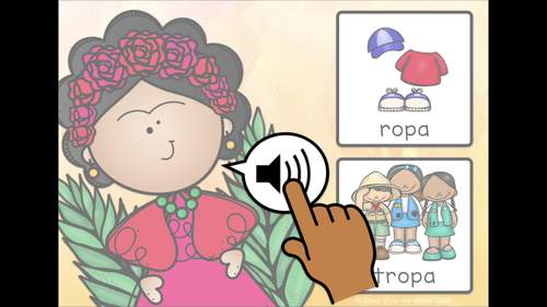 Spanish Speech Therapy R-blends Cluster Reduction Teletherapy Boom Cards™