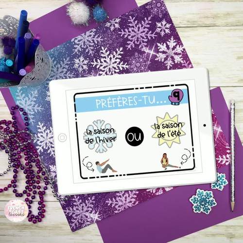 French Winter Would You Rather Digital Slides | L'hiver by French Toast ...