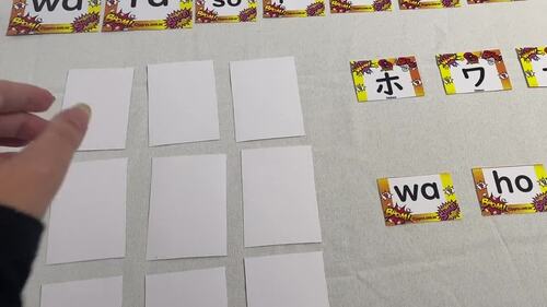 Japanese Katakana Flashcards for classroom activities/games | TPT