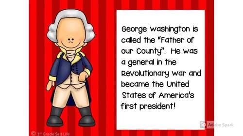 George Washington Activities | VA SOL 1.2 | U.S. History & President Lesson