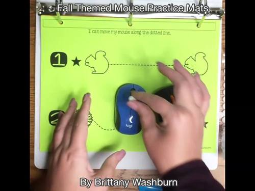 Fall Themed Mouse Skills Practice | TPT
