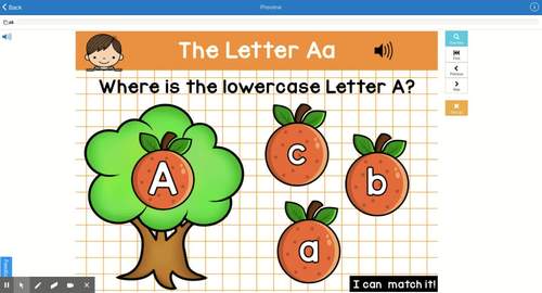 Alphabet BOOM cards™ Digital Activity | Letter Match | Uppercase and ...