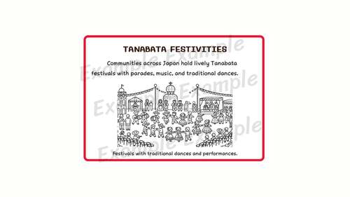 Tanabata history Day+Coloring pages by OnlineLearningKid | TPT