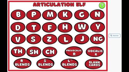 Articulation GAME - Build an Elf - ALL Sounds and Blends - Winter ...