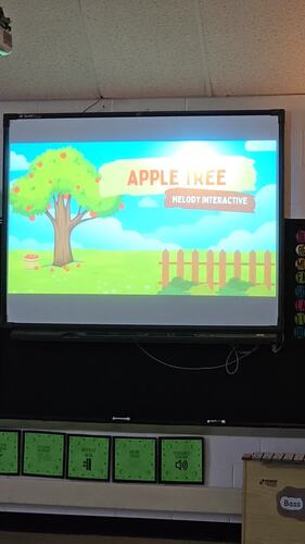 Melody Interactive Game | Elementary Music Fall Activity "Apple Tree"