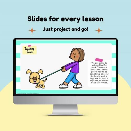 Writers Workshop, How-To Writing, Procedural Writing, Digital Slides