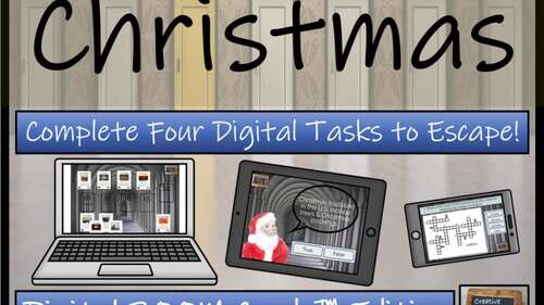 Christmas Around the World BOOM Cards™ Digital Escape Room Activity