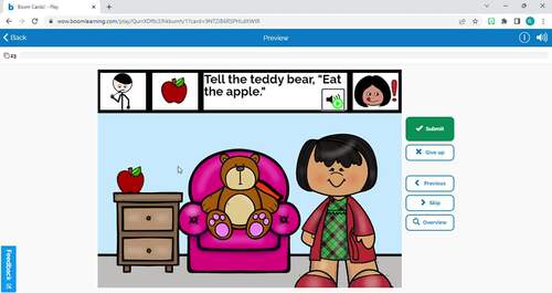 Eat, Teddy Bear! Feed the Hungry Teddy Bear. | TPT