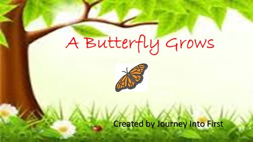 A Butterfly Grows Journeys Unit 5 PowerPoint Distance Learning | TpT