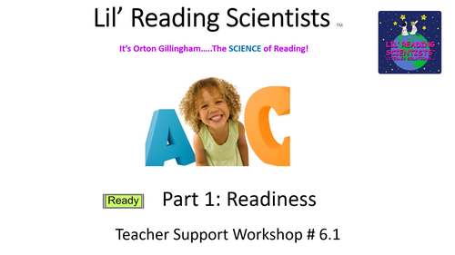 A Free Teacher Workshop #6.1: Phonemic Awareness, RAN (Orton Gillingham)