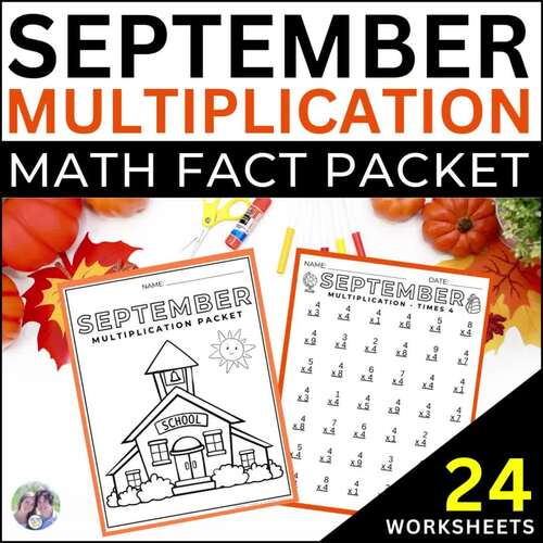 Multiplication Worksheets 2 5 10 Daily Drill Sheets Back to School Math ...