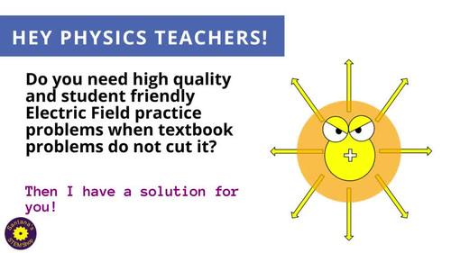 Electric Field Practice Problems: Notes and Worksheets for Physics
