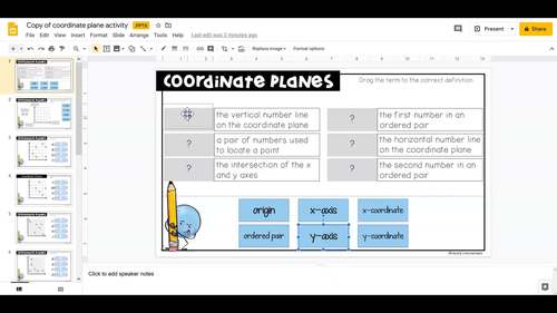 Quadrant 1 Coordinate Plane Activities for Graphing Ordered Pairs ...