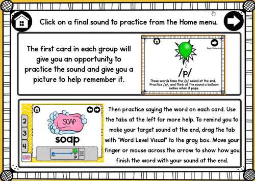 Final Consonant Deletion Interactive Flashcards Words+Phrases | Digital ...