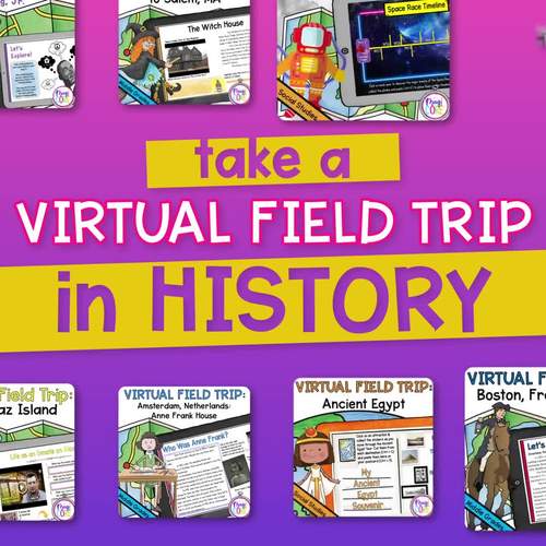 Virtual Field Trip Bundle Growing Mega Bundle Google Slides Digital ...