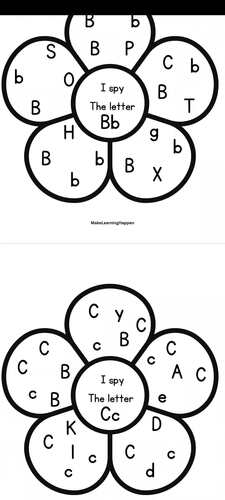 I spy letters for prek & kindergarten by Make Learning Happen | TPT