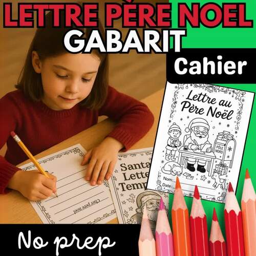 Lettre au Père Noël – Modèle d’écriture à imprimer Christmas | Activité ...