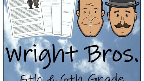 Wright Brothers Close Reading Comprehension Activity | 5th Grade & 6th ...