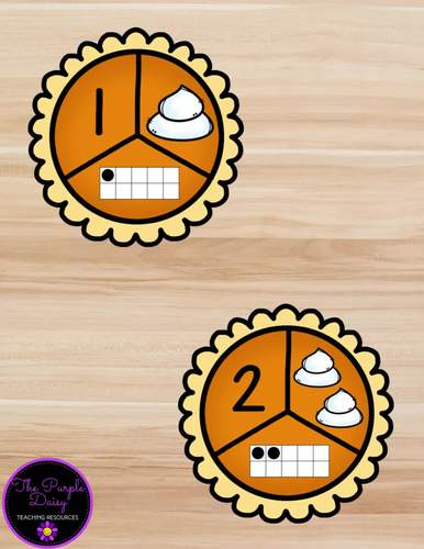 Thanksgiving Math Centers by The Purple Daisy Teaching Resources