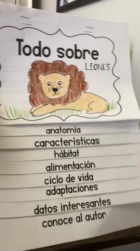 Investigación de Animales en Español! Varias Opciones! /Animal Research