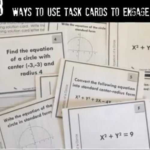 Linear Inequalities Activity Word Problems Task Cards | TPT