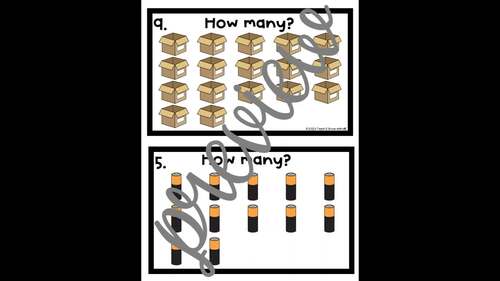 Earth Day Counting Teen Numbers 11-20 Task Cards PreK, Kindergarten ...