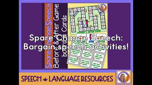 Spare Change Speech: Before & After Board Game and Cards by Katrina Bevan