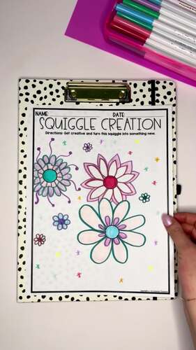 Finish the Drawing - Think Outside the Box Doodle Challenge - NO PREP ...