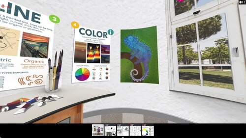 Elements of Art Escape Room: Visual Art Digital Escape Room 360 for Art