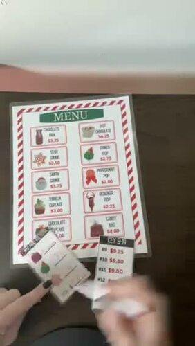 Holiday Menu Math | Math for Special Education | Christmas Activities ...