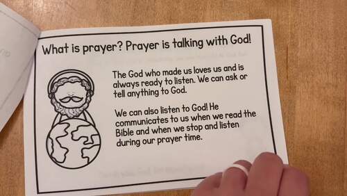 I Can Pray! Interactive Prayer Journal for Pre-K through 4th Grade