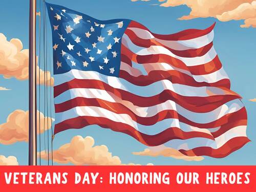 Veterans Day in the USA | Thank You PowerPoint Presentation for 3rd-5th ...