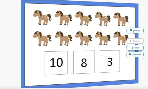 Counting Farm Animals 1-10 with Boom Cards™ | Digital by Just Julie Shop