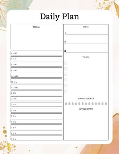 Teacher Printable Planner, plus Personal Meals, Budget & More! 63 pages