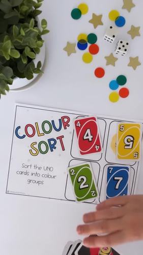 UNO Card Games | Math Centers | Number Sense Games | Kindergarten ...