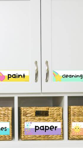 Rainbow Sunshine Classroom Decor Bundle | Rainbow Classroom Decor