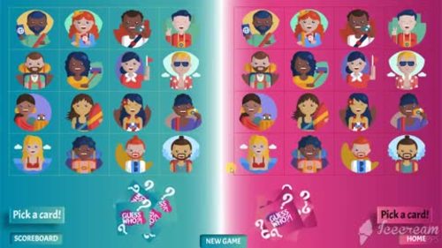 Guess Who People, Interactive and Animated Powerpoint Game, Digital ...