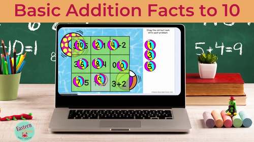 Math Facts Addition Practice by Eastern Shore Math Teacher | TPT