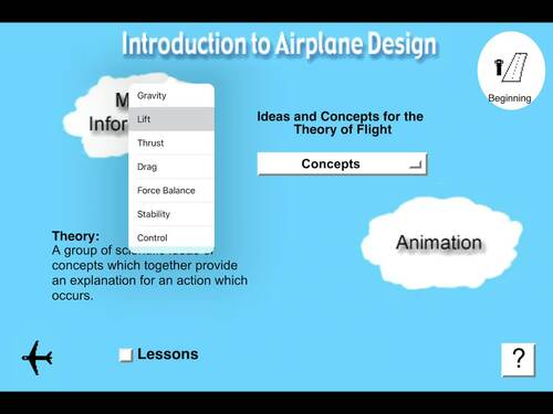 Intro Airplane Design App by Seeds Software | TPT