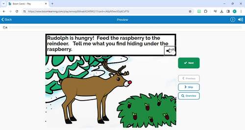 Initial /r/: Feed the Reindeer the Raspberries. | TPT