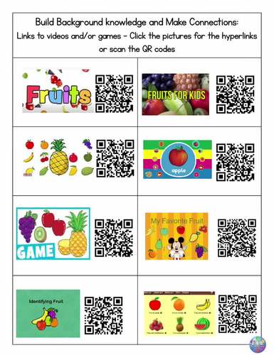 ESL ELL ESOL FRUIT by ELL Connections | TPT