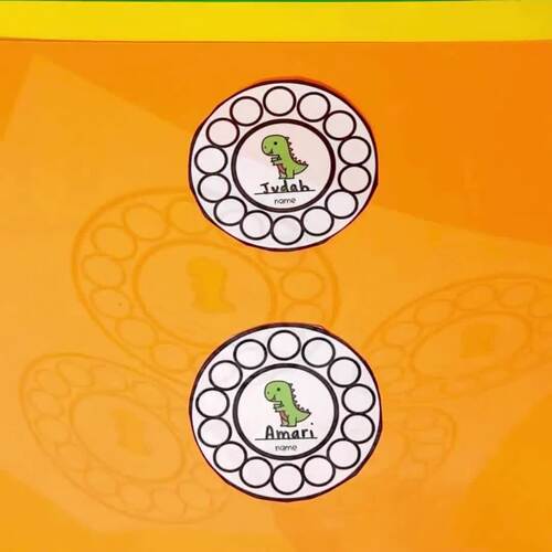 Individual Behavior Incentive Charts Punch Cards Special Education ...